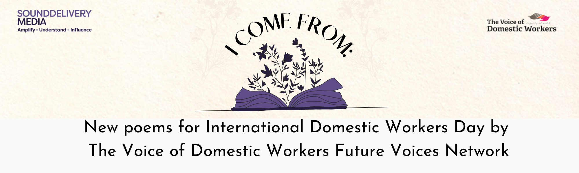 I Come From: New poems for International Domestic Workers Day ...